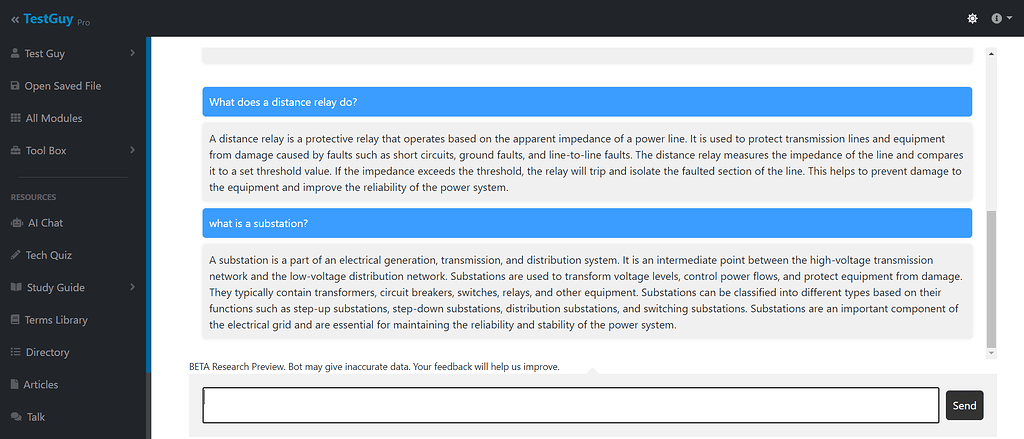 Experience the Latest AI Tech for Electrical Testing with TestGuy-GPT ... Experience the Latest AI Tech for Electrical Testing with TestGuy-GPT ...